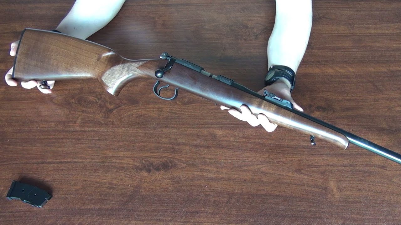 Unboxing the CZ 452 (luxe version) .22 LR - YouTube
