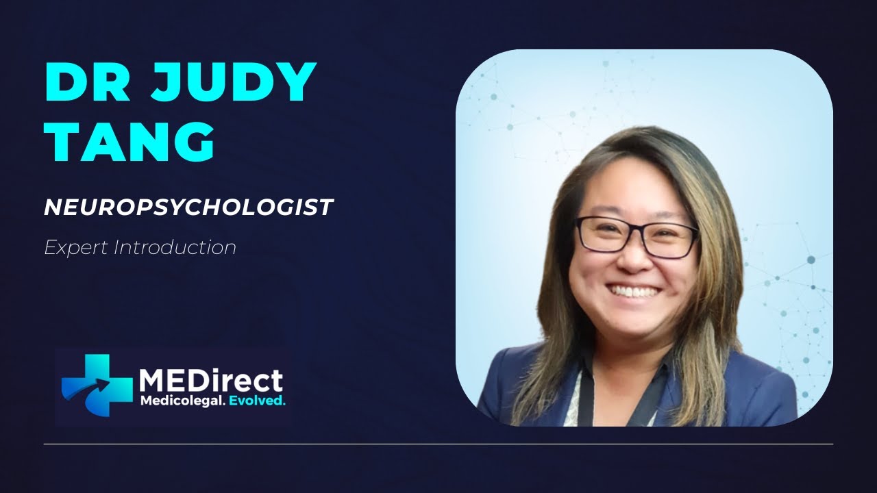 Dr Judy Tang - Neuropsychologist | MEDirect - YouTube