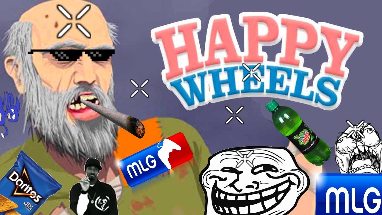 Mlg Happy Wheels - YouTube