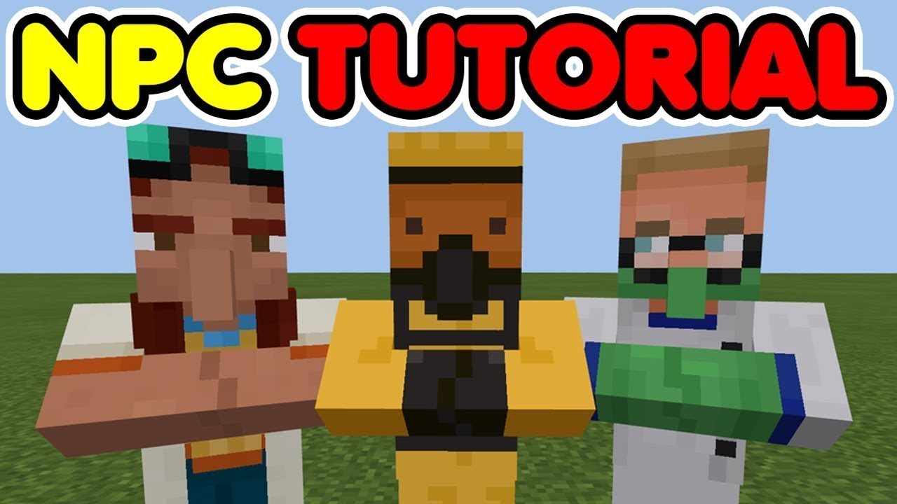 Jak Naprogramovat Npc V Minecraftu YouTube Jak Naprogramovat Npc V Minecraftu YouTube