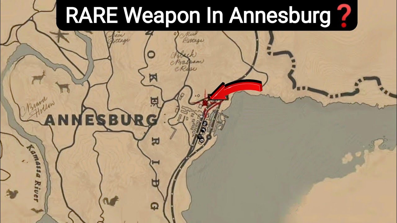 You Can Find One of The Strongest Item In The Town Of Annesburg - YouTube
