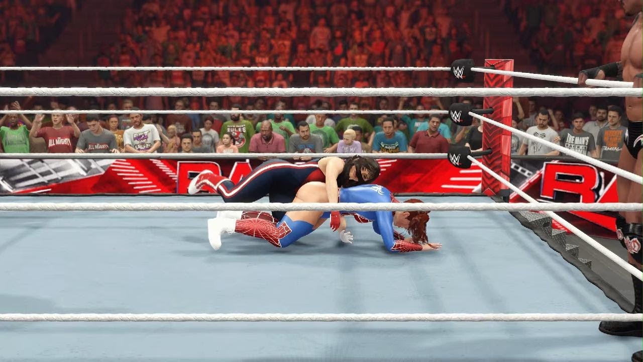 WWE 2K23 kurt angle, American Chavez 🆚 randy orton, Amanda Nicole - YouTube