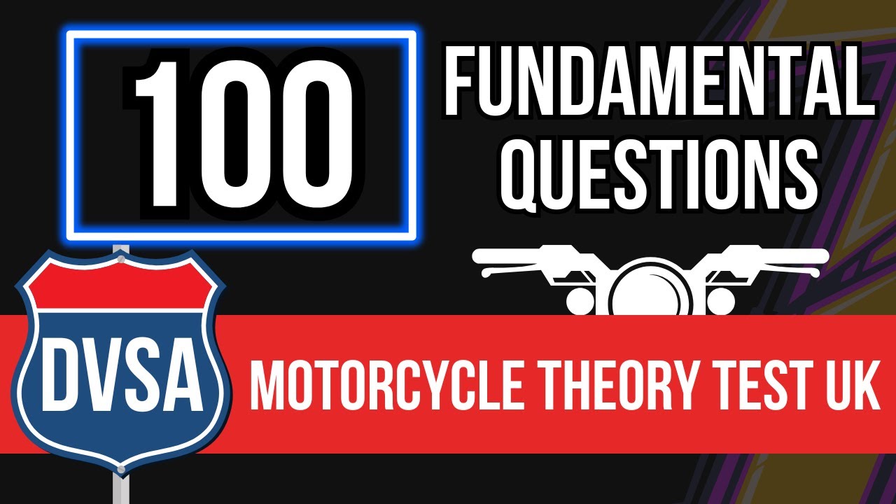 DVSA Motorcycle Theory Test 2024 UK (100 Fundamental Questions) - YouTube