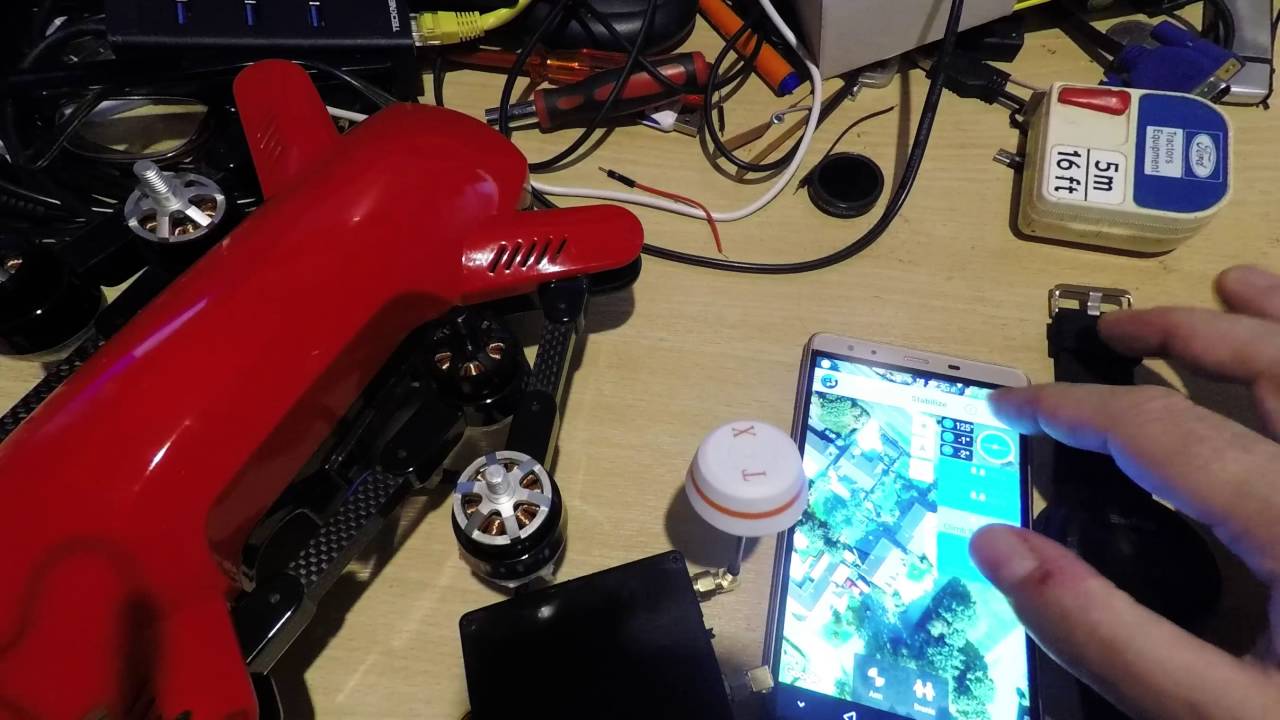 Simtoo (Quanum Follow Me) use with telemetry - YouTube