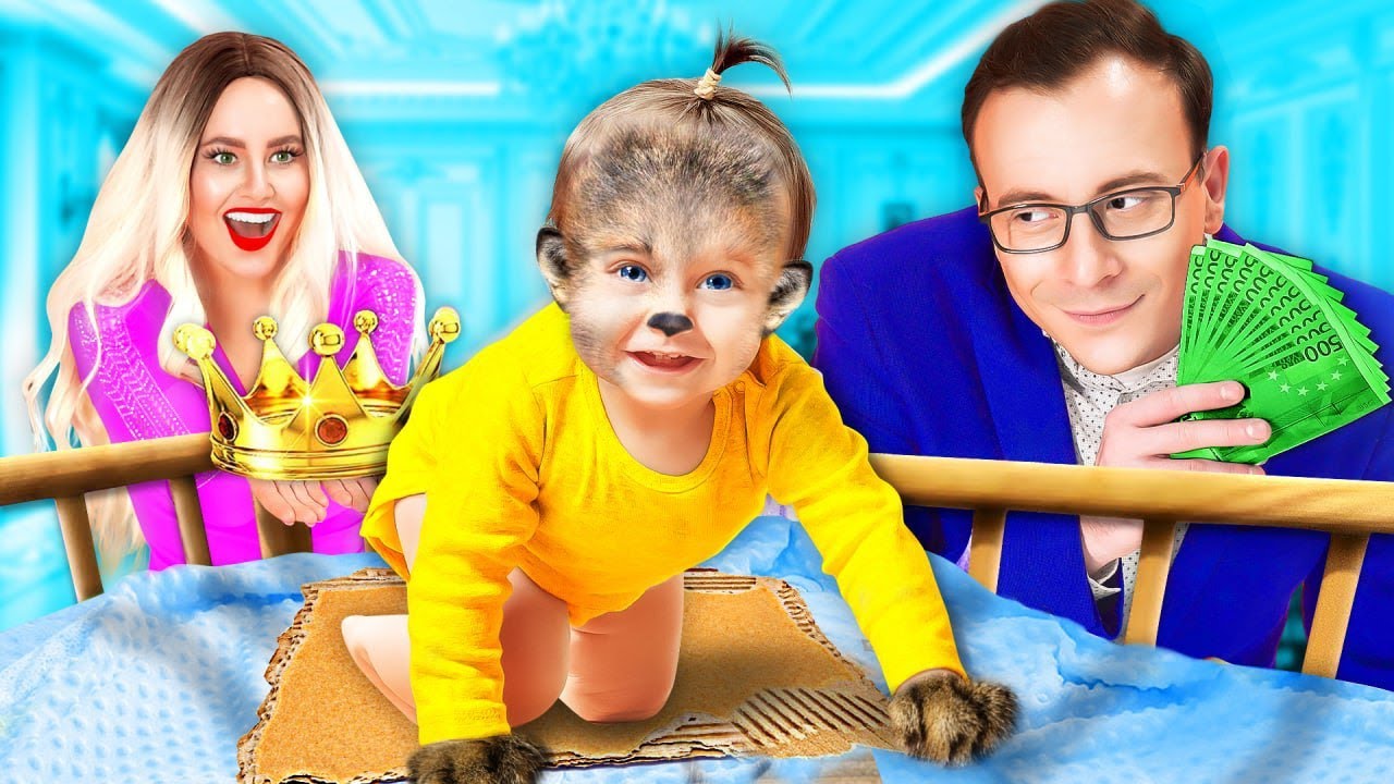 Baby Doll Was Adopted by a Billionaire’s Family | Poor Doll vs Rich ...
