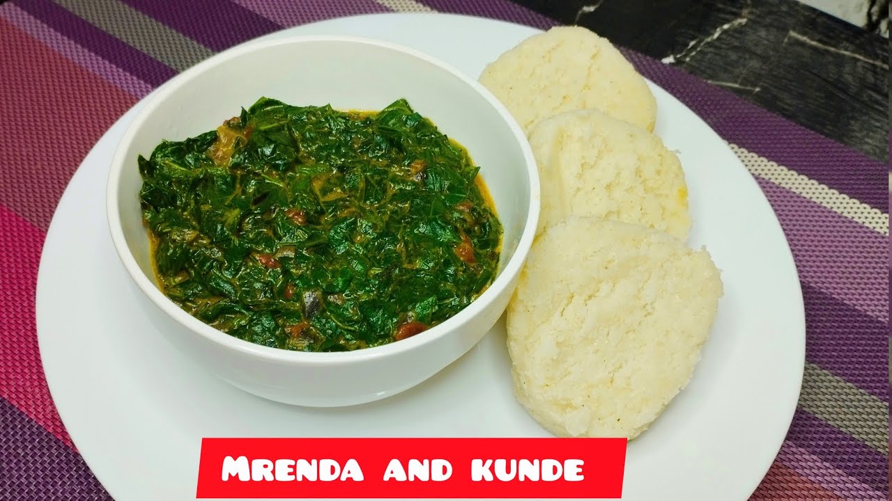 How to prepare delicious MRENDA and KUNDE || Delicious mrenda and kunde ...