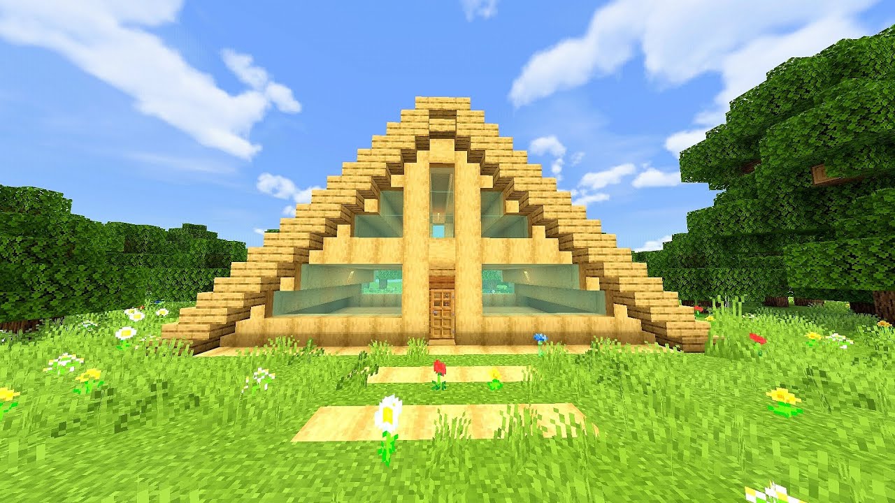 Minecraft ⛏️ | HOW TO BUILD A HOUSE FOR MINECRAFT SURVIVAL 🏠 - YouTube