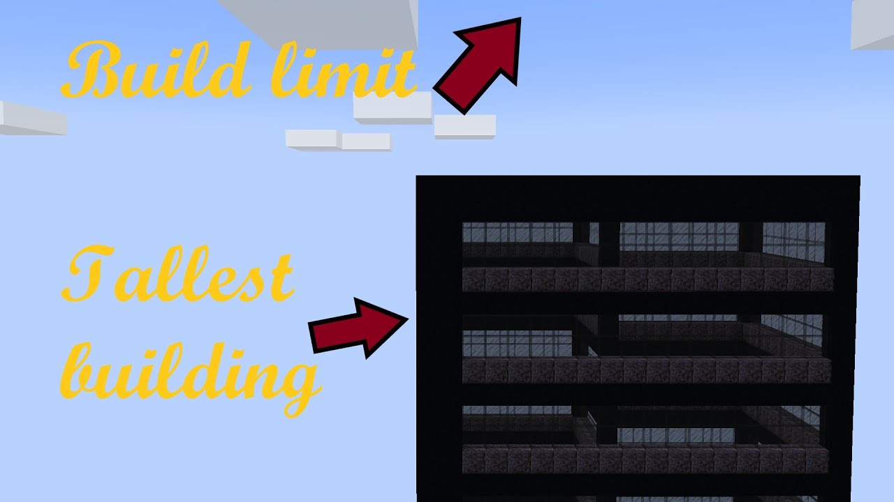Minecraft's Build Limit Is Too Short - YouTube