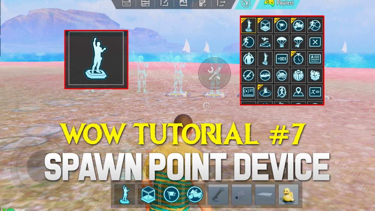 WOW TUTORIAL VIDEO #7 USED OF SPAWN POINT DEVICE. #pubgmobile #wow #tutorial #guide - YouTube