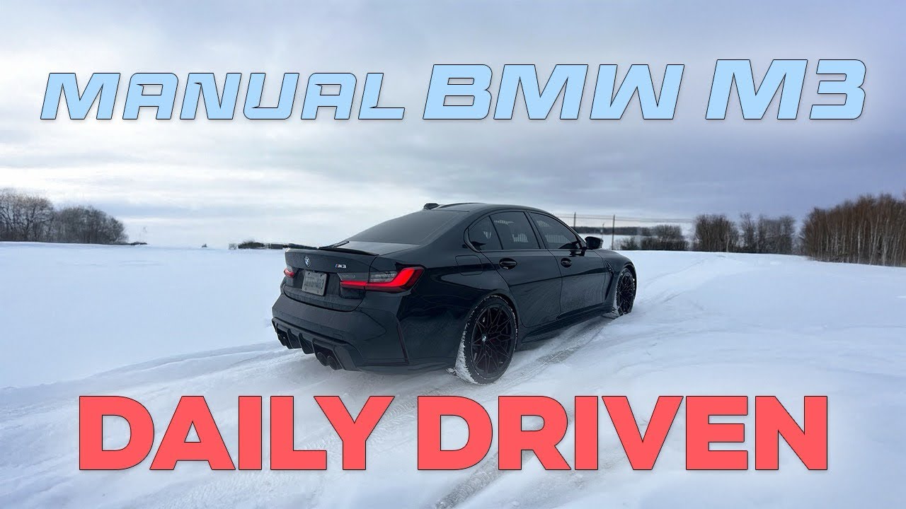 "40,000km already on My 2024 BMW M3 G80 RWD Manual | Driven Hard! Surviving Canadian Winters ...