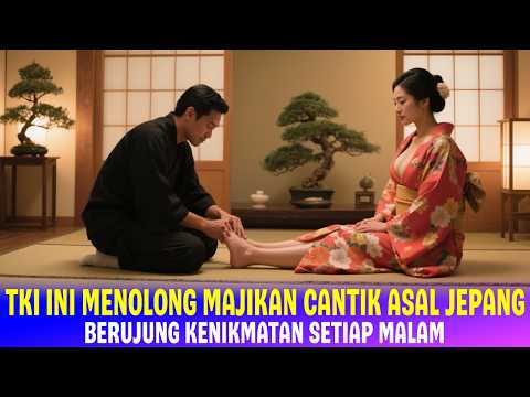 KISAH NYATA TKI ‼️Jadi Pembantu di Jepang, Nolong Majikan Cantik Terjatuh Jadi Suaminya