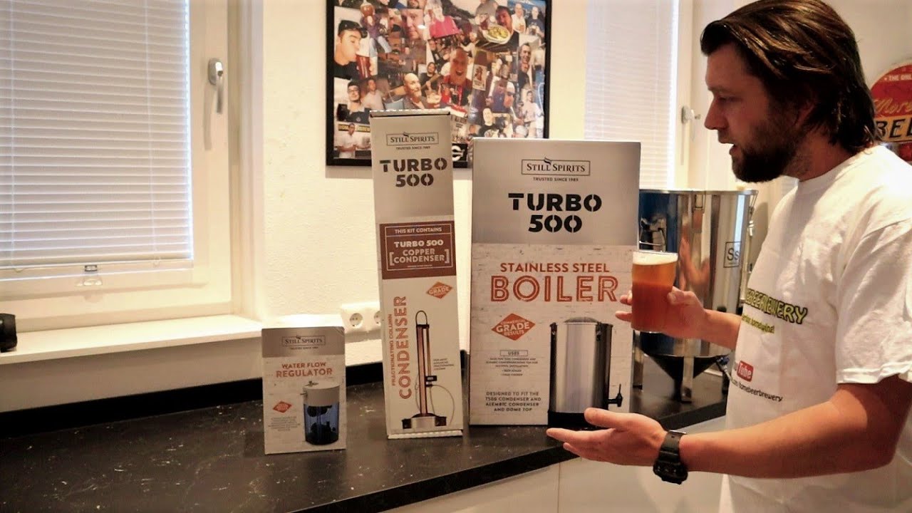 Still spirits Turbo 500 Boiler and Stainless steel Condenser unboxing ...
