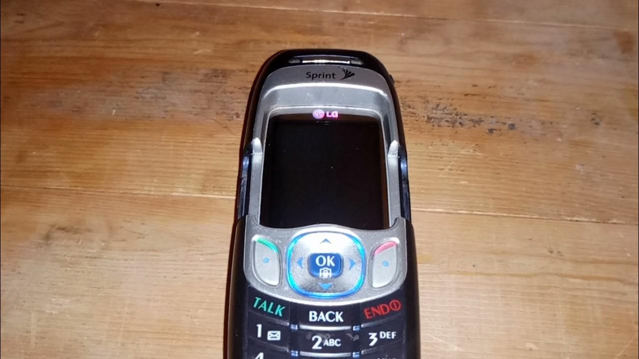 LG PM325 - Startup and Shutdown - YouTube