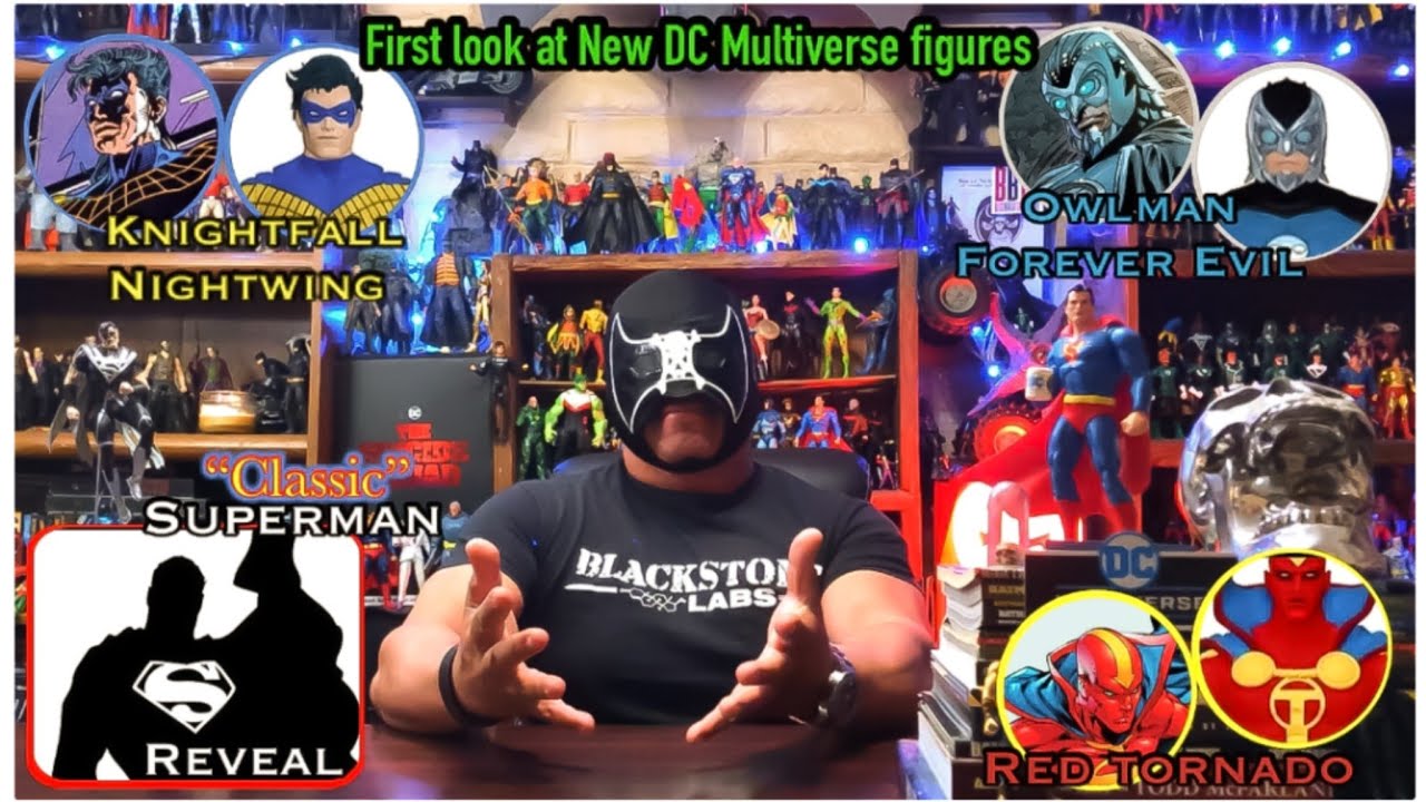 First look at New DC Multiverse figures - YouTube