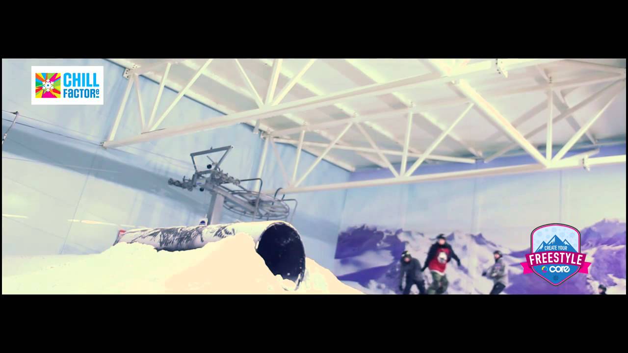 Freestyle Snowboarding Sessions at Chill Factore - YouTube