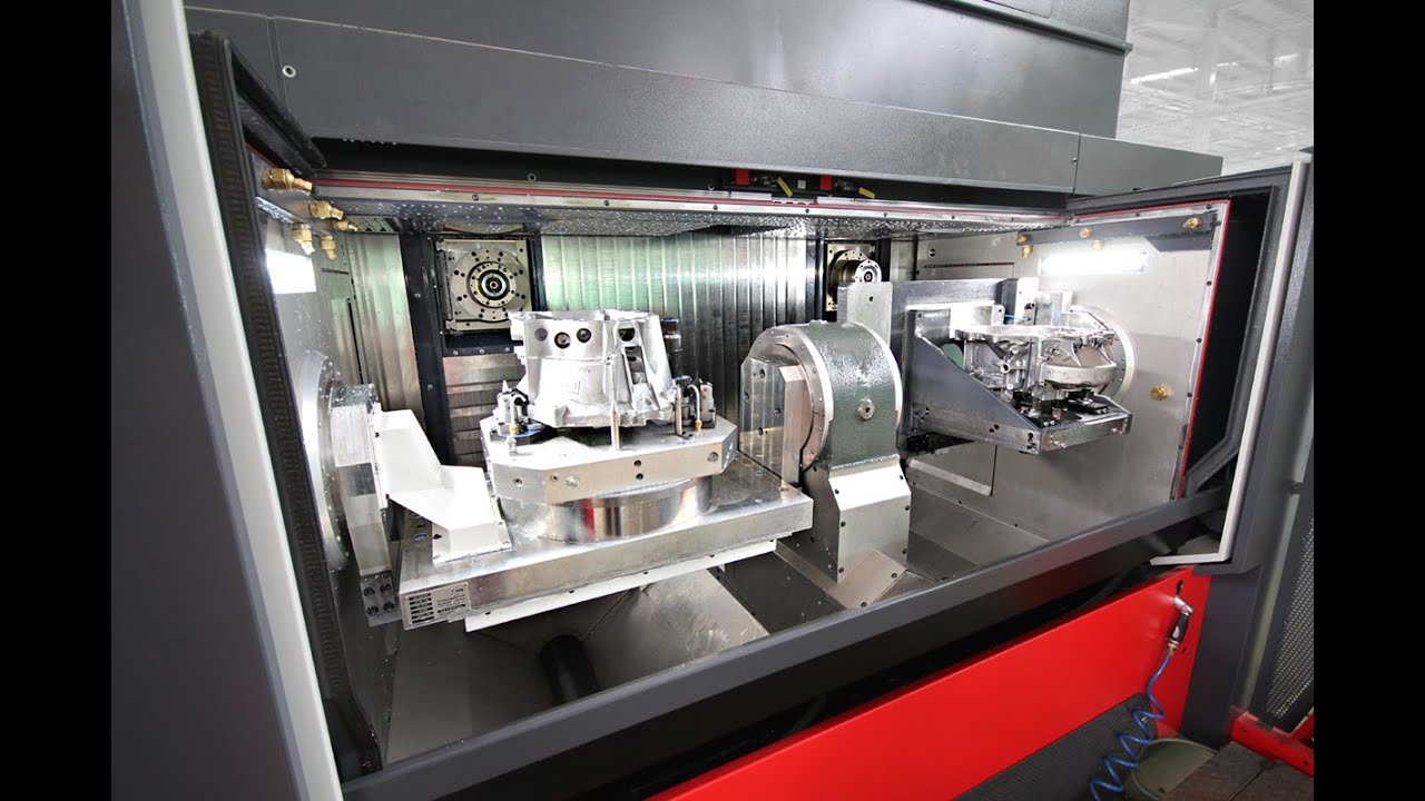 PCI Meteor 4 & 5 Axis Single & Independent Twin Spindle Horizontal ...