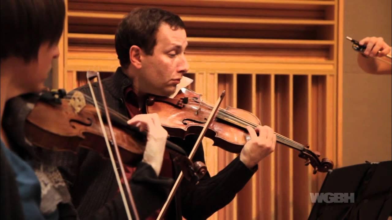 WGBH Music: Cypress Quartet plays Dvorak's "American" Quartet: 3rd movement - YouTube