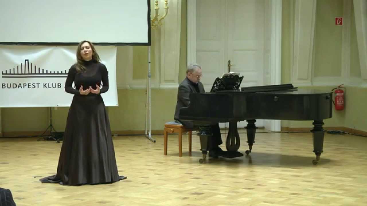 Andrea Rost's Performance at The Club Of Budapest's 21st Anniversary ...