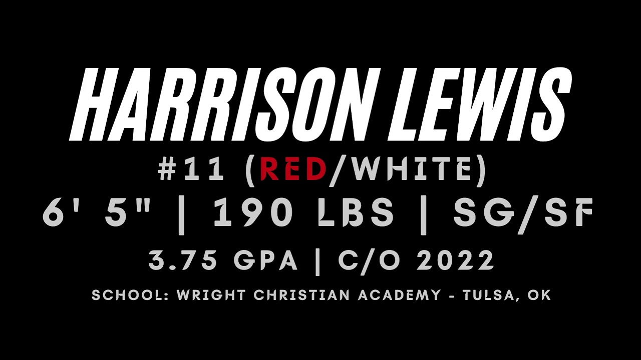 Harrison Lewis 2020-2021 Mid-Season Highlights - YouTube