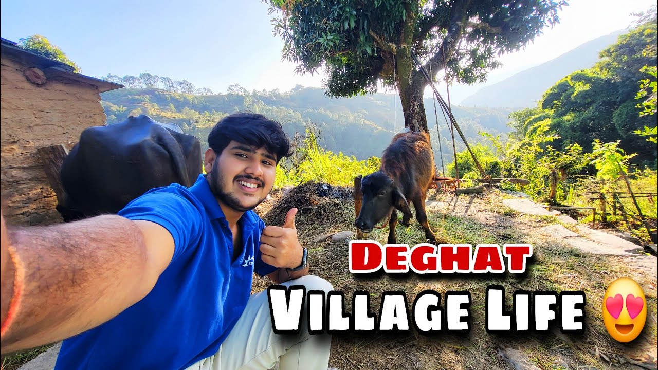 Exploring Deghat Gaon Uttarakhand | Peaceful Hill Village Vlog | Nature ...