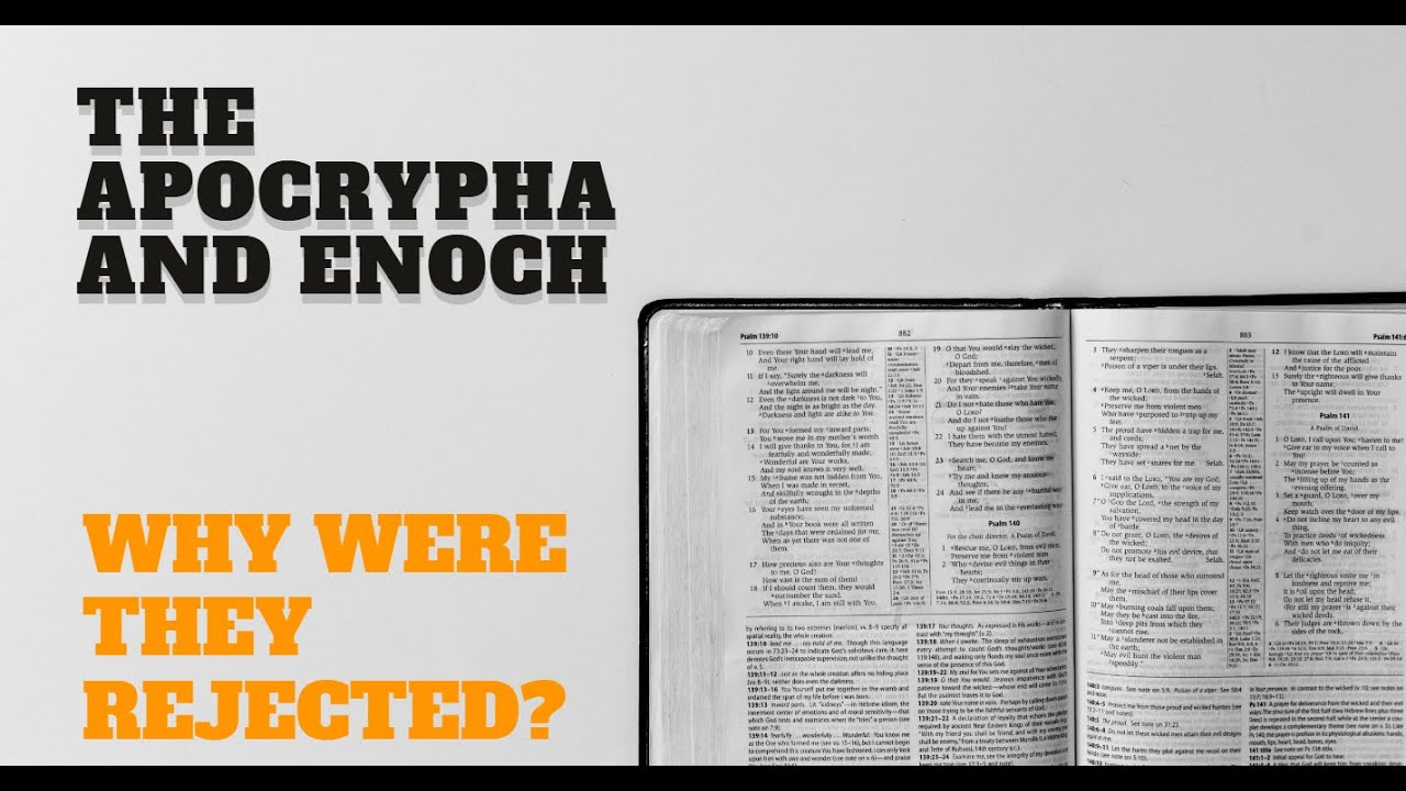 The Apocrypha and Enoch - Scripture or not? | Bible FAQ - YouTube