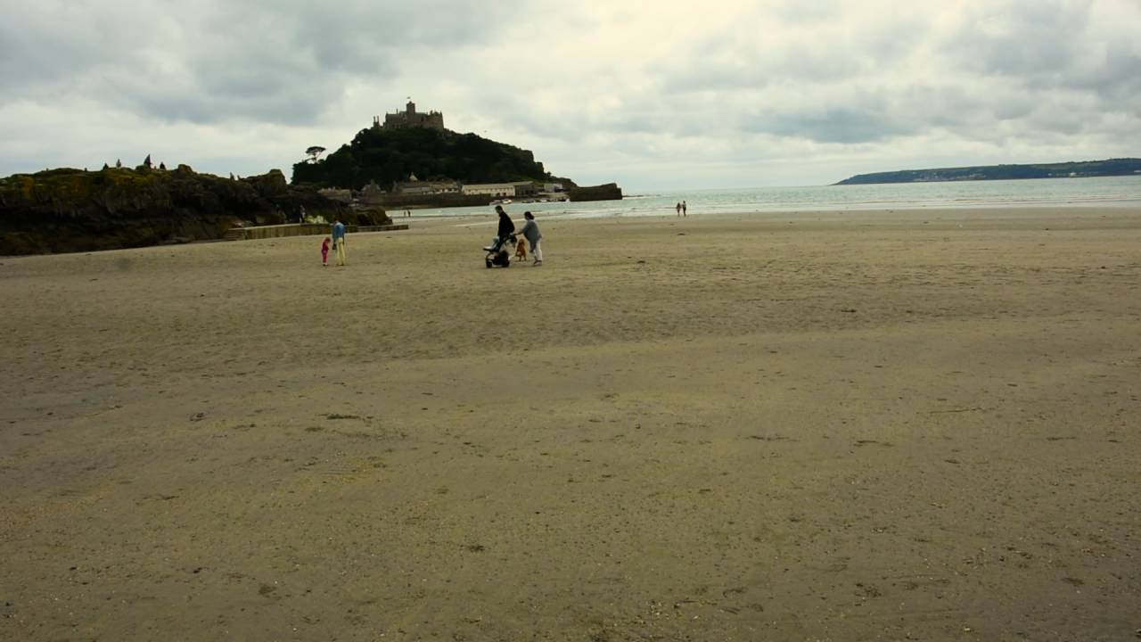 Marazion Beach, Cornwall, UK - YouTube