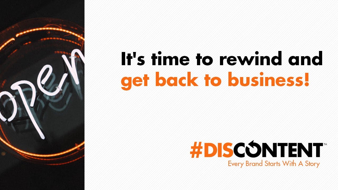 It's time to rewind and get back to business! - YouTube