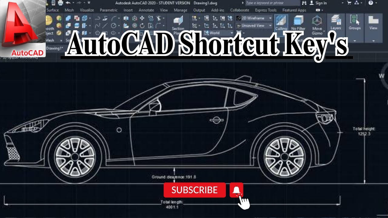 AutoCAD Shortcut Keys useful || AutoCAD Settings|| #shortcut ...