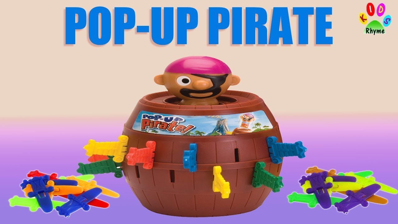 Pop Up Pirate game review fun with Charlotte - YouTube