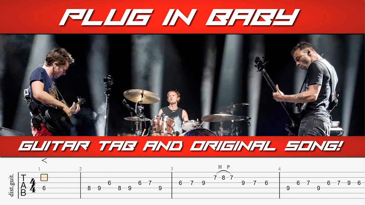 Learn to Play 'Plug in Baby' by Muse | Guitar Tabs & Play-Along - YouTube
