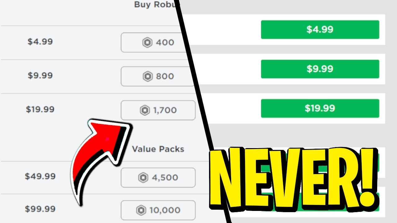 Why You Should Never Buy Robux on Roblox! - YouTube