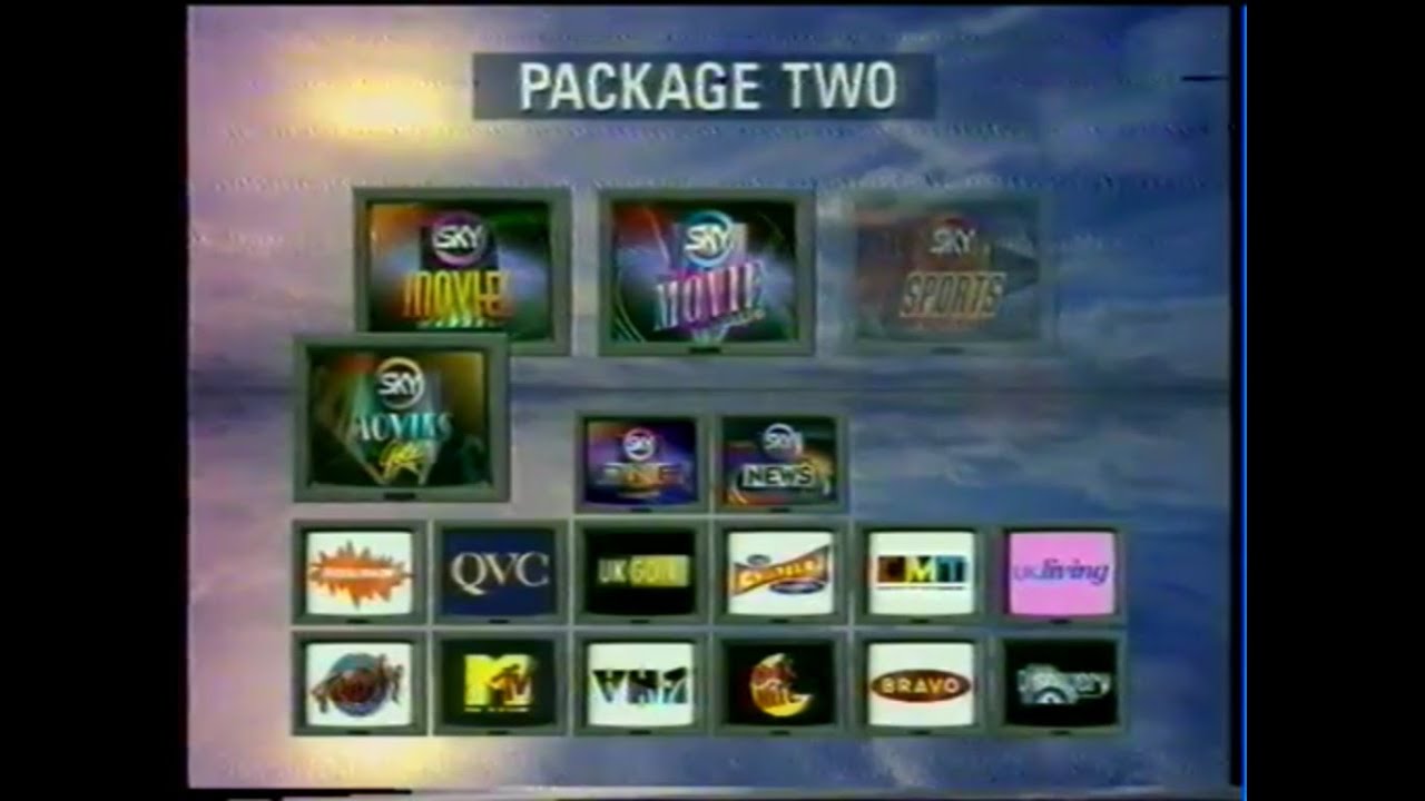 Sky Multichannels Promo 1993 - YouTube