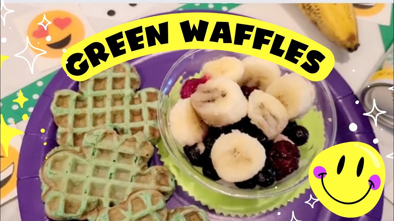 Mini Dash Waffle Maker | Shamrock | Easy Waffle Recipe | Kids Breakfast ...