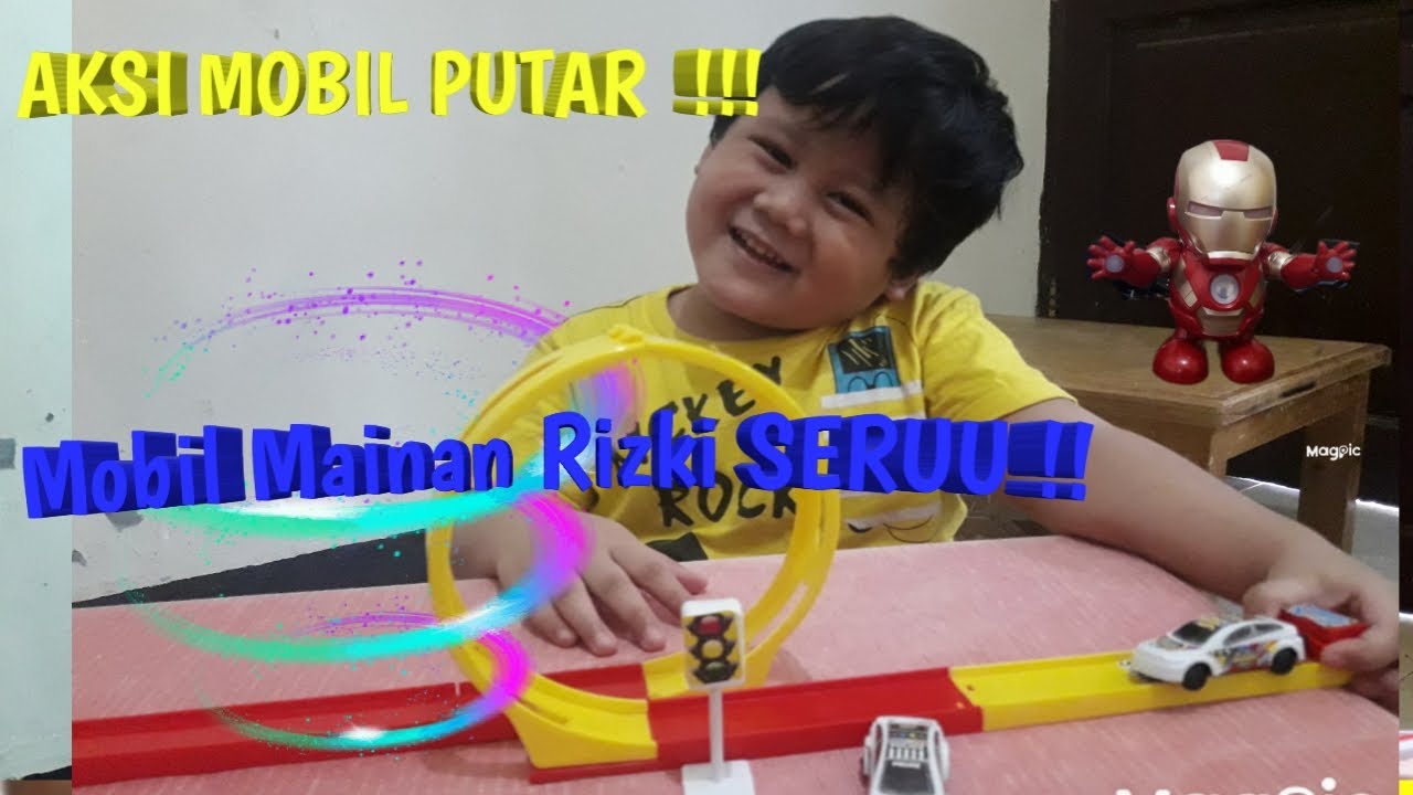 MOBIL Mainan Beratraksi Putar SERUU!!! - YouTube