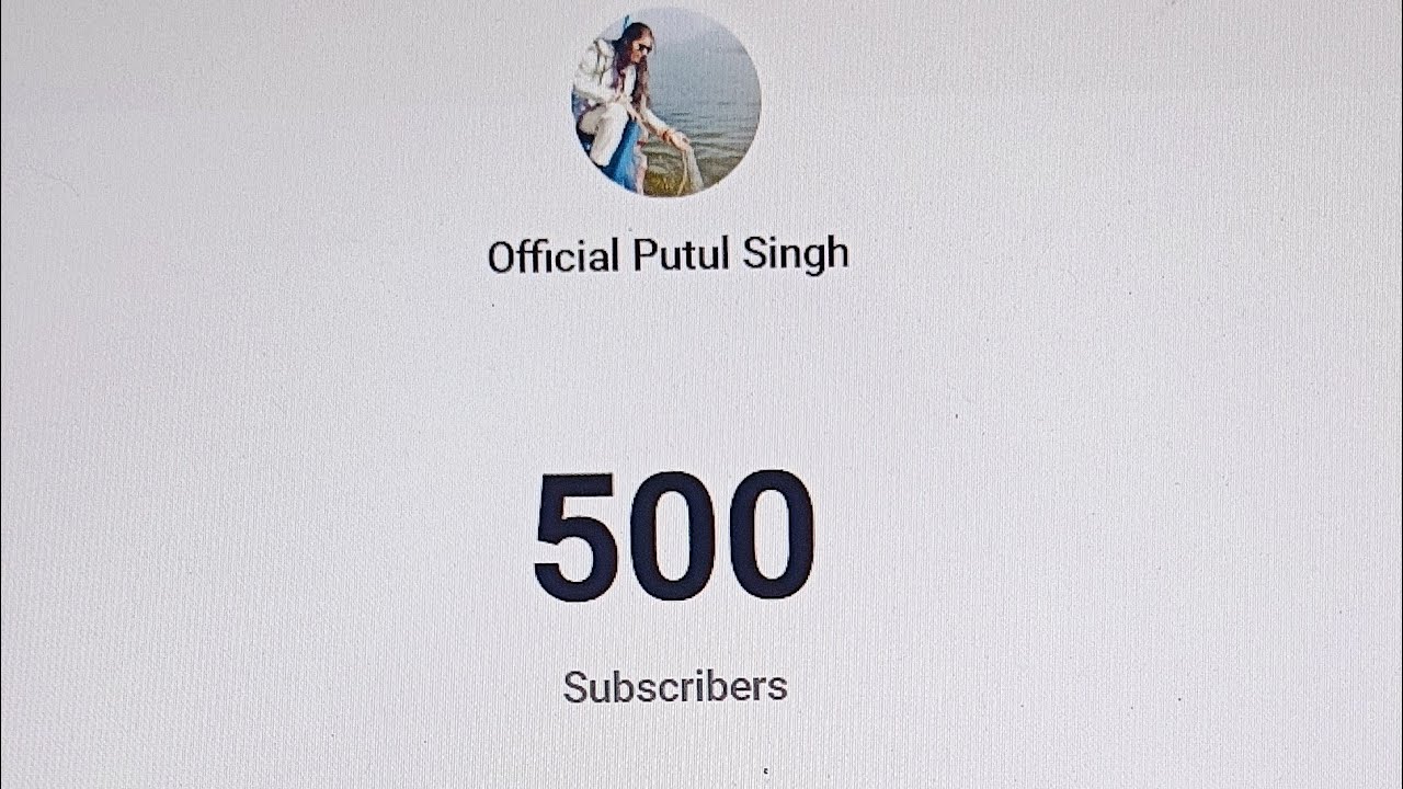 500 subscriber live countdown celebration - YouTube