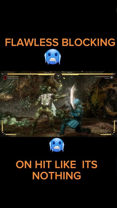 MK11 FLAWLESS BLOCKING ON HIT #combos #fgc #mortalkombat - YouTube