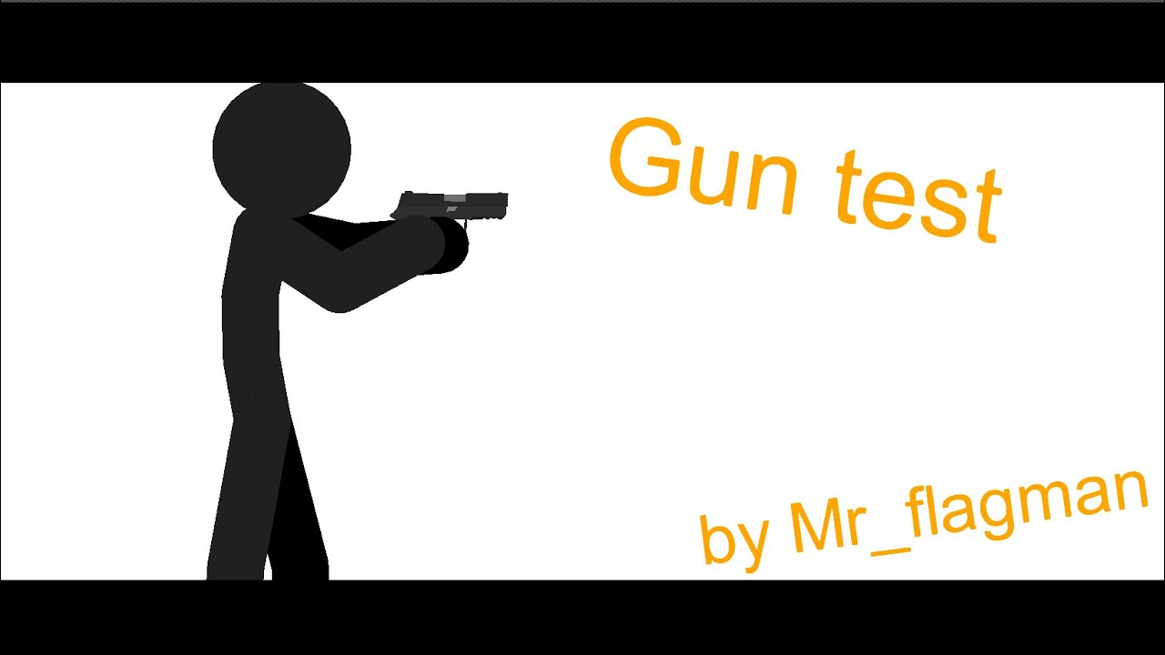 Gun test | Stick figures!? | 😨 Wait what? - YouTube