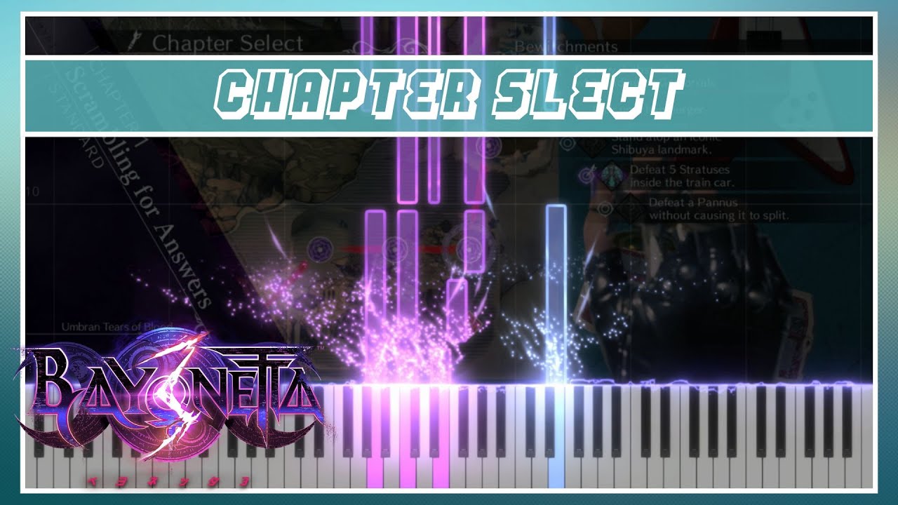 Chapter Select - Bayonetta 3 Lo-fi Piano Arrangement - YouTube
