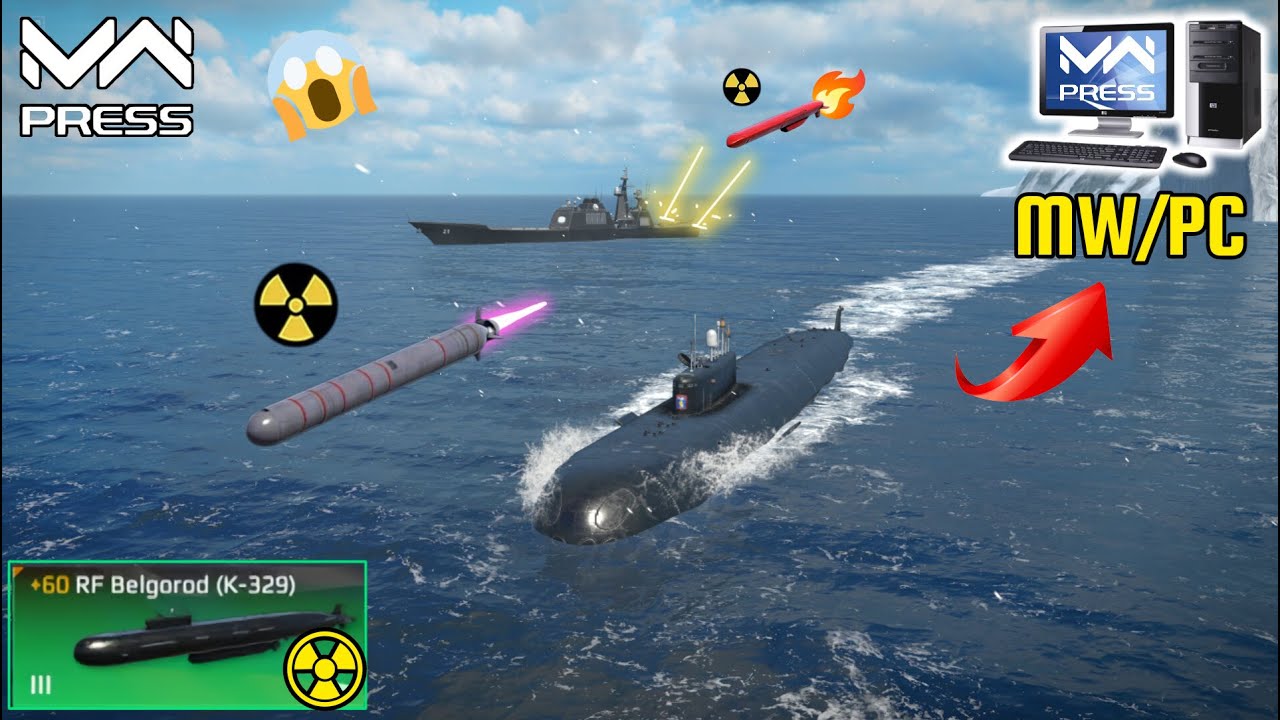 RF Belgorod (K-329) Tàu Ngầm Mạnh Nhất Trong Game | Modern Warships ...