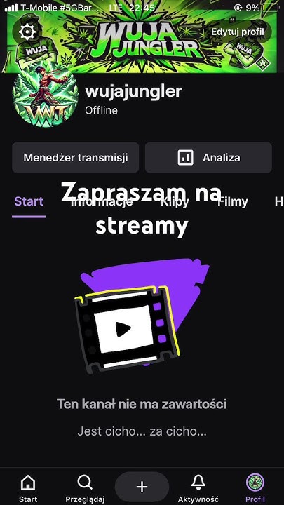 Zapraszam na streamy - YouTube