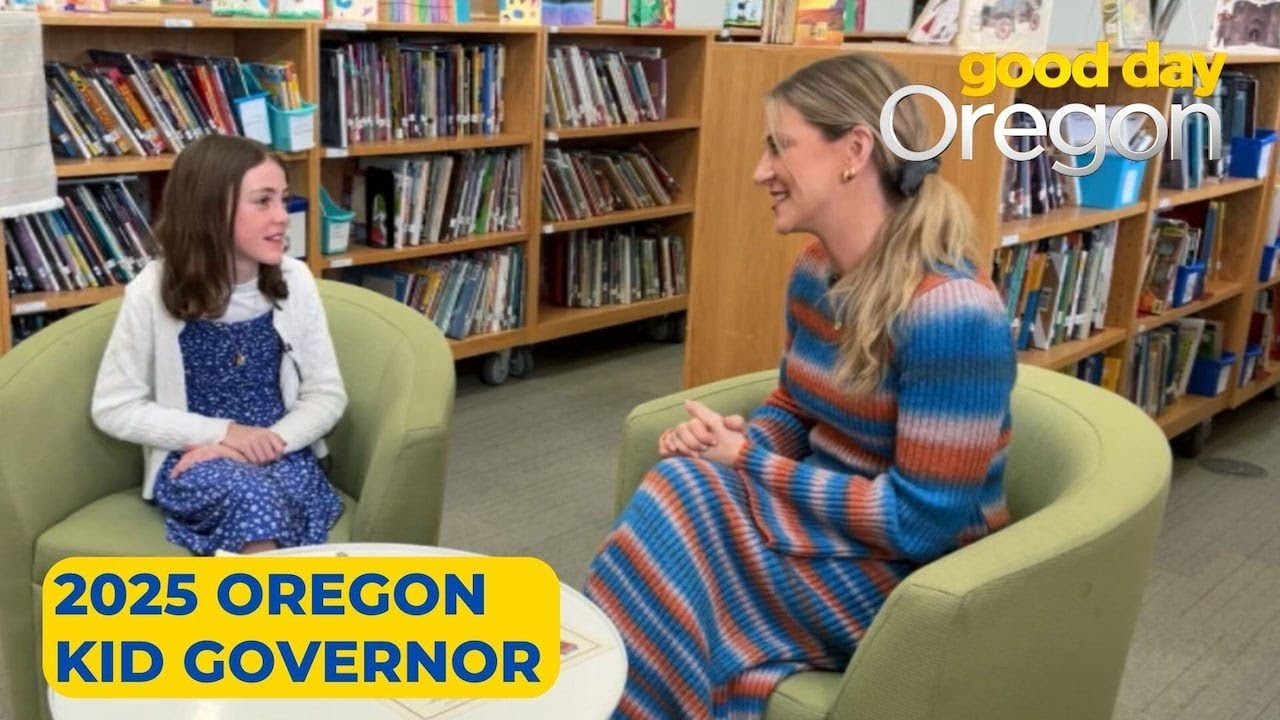 Show and Tell: Rosie Lanenga, 2025 Oregon Kid Governor - YouTube