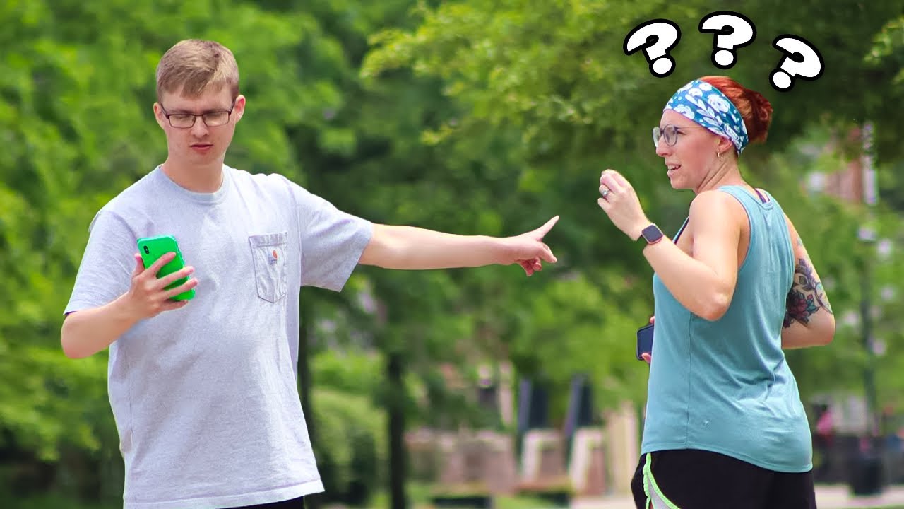 Ignoring Strangers Mid-Conversation - YouTube