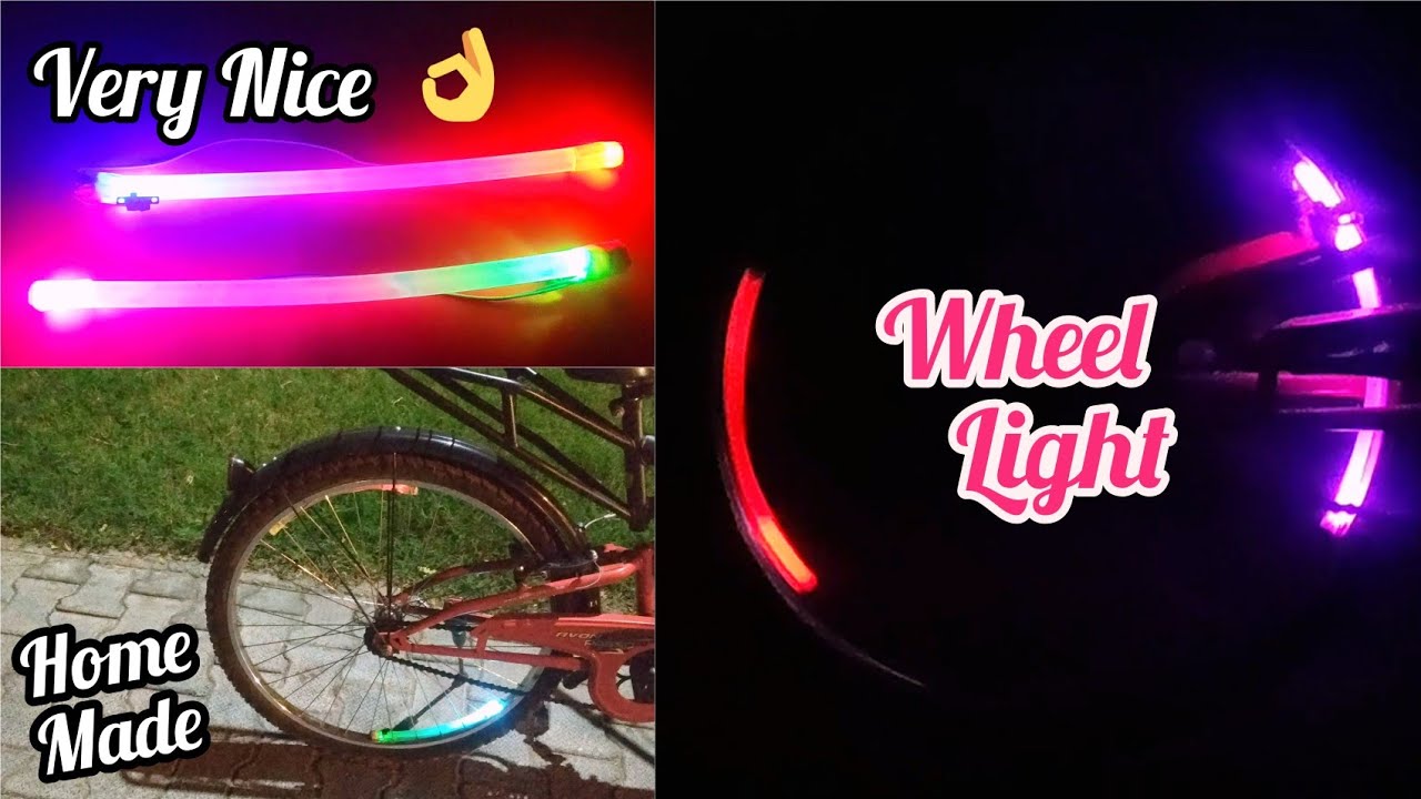 How To Make Wheel Light For Cycle||Cycle Wheel Light||Cycle Lights||How ...