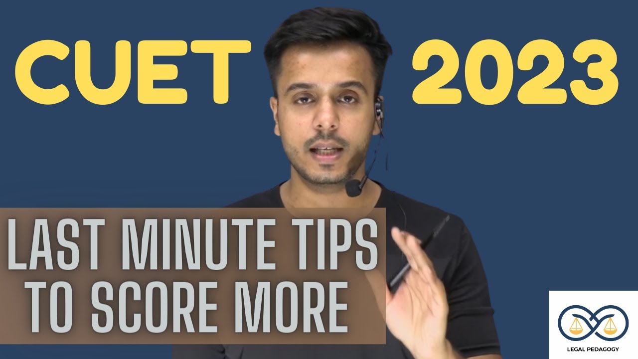 Cuet Last Minute Tips 🔥 | Tips to Score More in CUET 2023 - YouTube