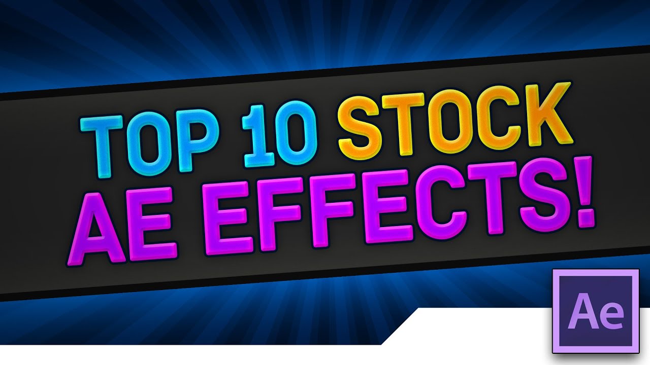 [TUTORIAL] TOP 10 Underused INTRO Effects, Presets and Styles in Adobe ...