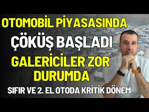 SIFIR VE 2. EL OTO DA SONDURUM | ÇÖKÜŞ BAŞLADI ESNAF ZOR DURUMDA | OTOMOBİL PİYASASINDA KRİTİK DÖNEM