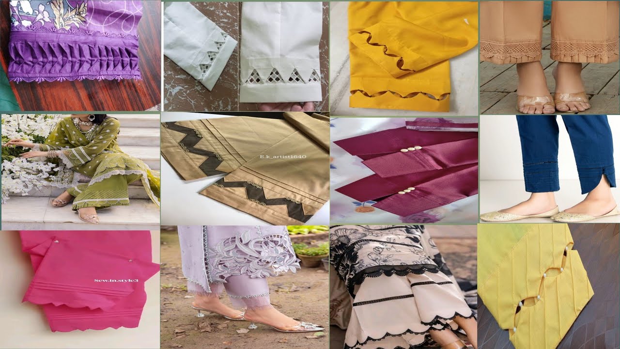 Trouser designs | Trouser ke designs | 2025 designs | shalwar design ...