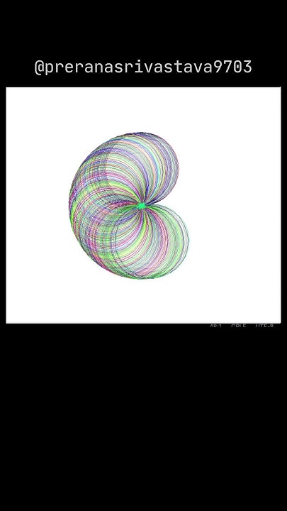 Spirograph by turtle #coding #python3 #shortsfeed #shortsvideo #shorts #song #oldsongs - YouTube