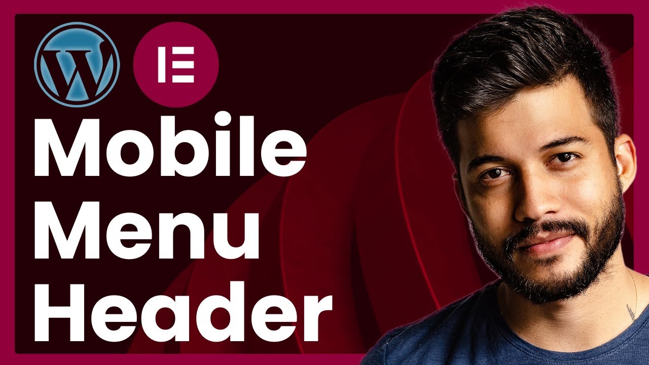 How To Create A Mobile Menu Header In Elementor (step by step) - YouTube