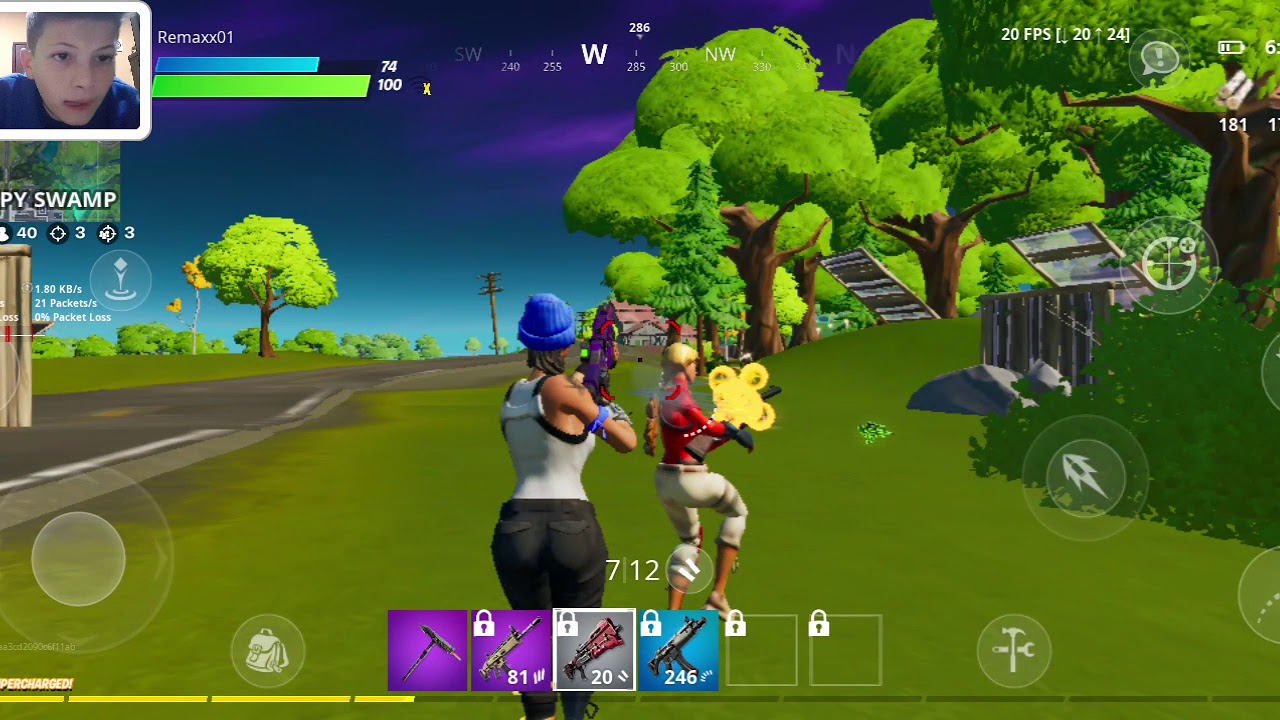 First fortnite game play😂 - YouTube